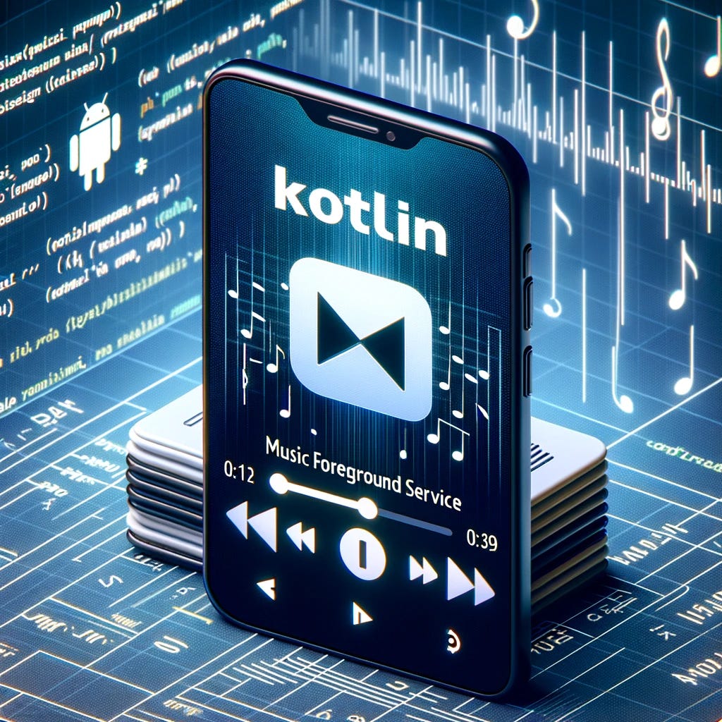 Kotlin Music Foreground Service: Play on Android. | by Duggu | Medium