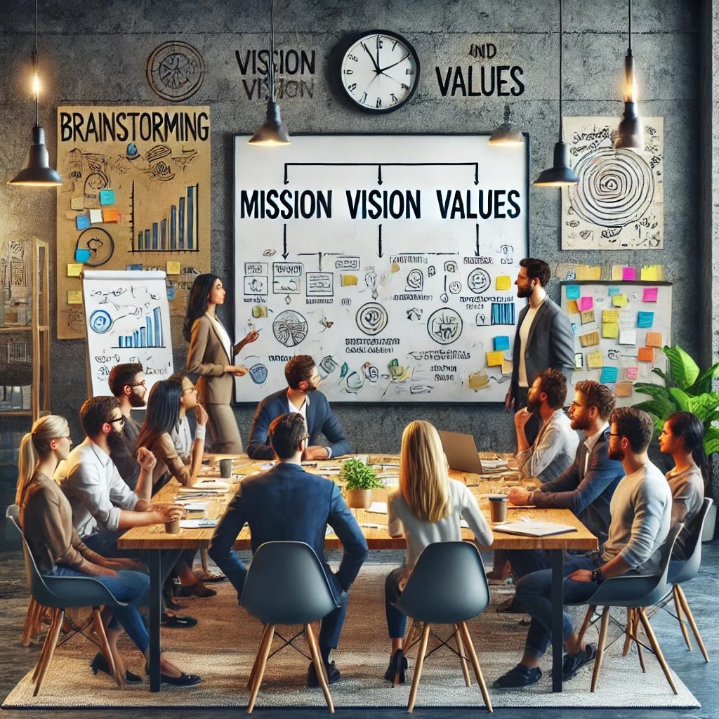 Mission, vision, and values: setting your startup up for success | by Amy Saper | Uncork Capital ...