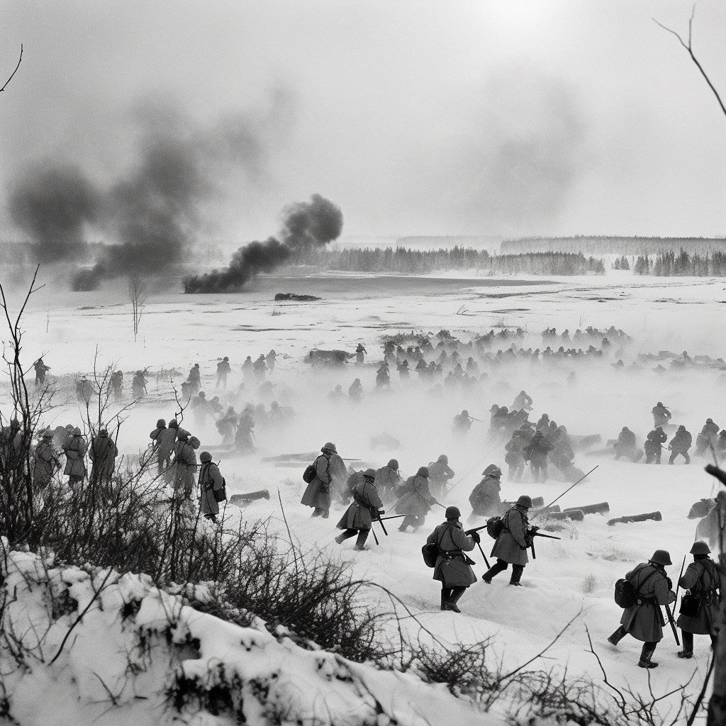 Opération Silver Fox, bataille de Mourmansk et chars T-34 et Tigre ...