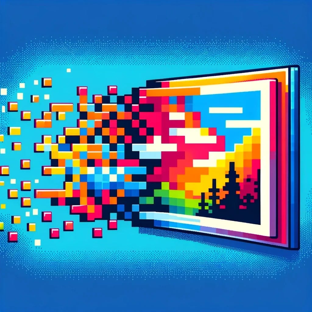 Disruptive Concepts: Pixelation in Mathematics | by Disruptive Concepts ...