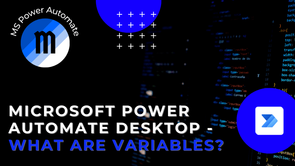 What are Variables in Microsoft Power Automate Desktop? — Tutorial for ...