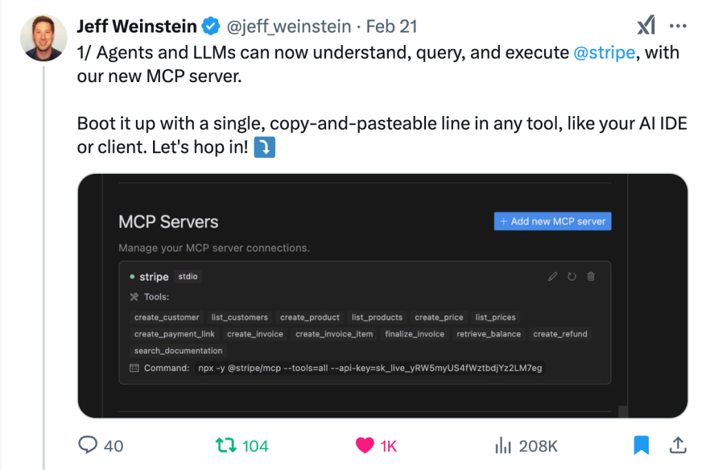 How to Use Stripe MCP Server: A Comprehensive Guide | by Naomi Clarkson | Towards AGI | Medium