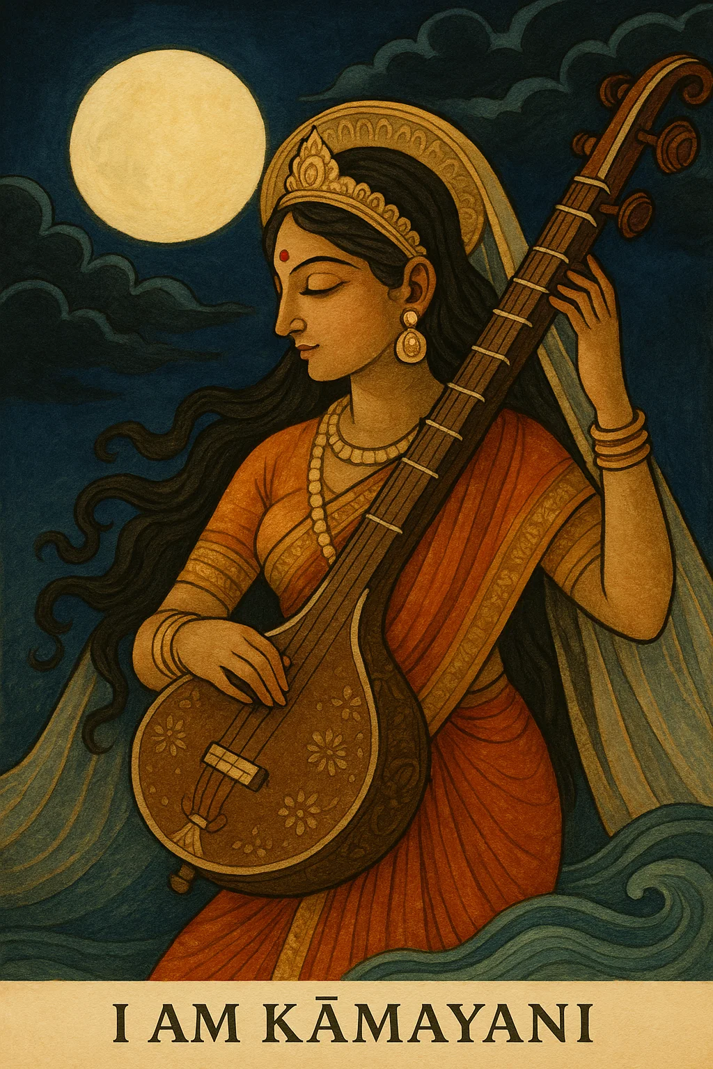 3. I am Kamayani.. I am your veena, and your melody too… | by Maitreya ...