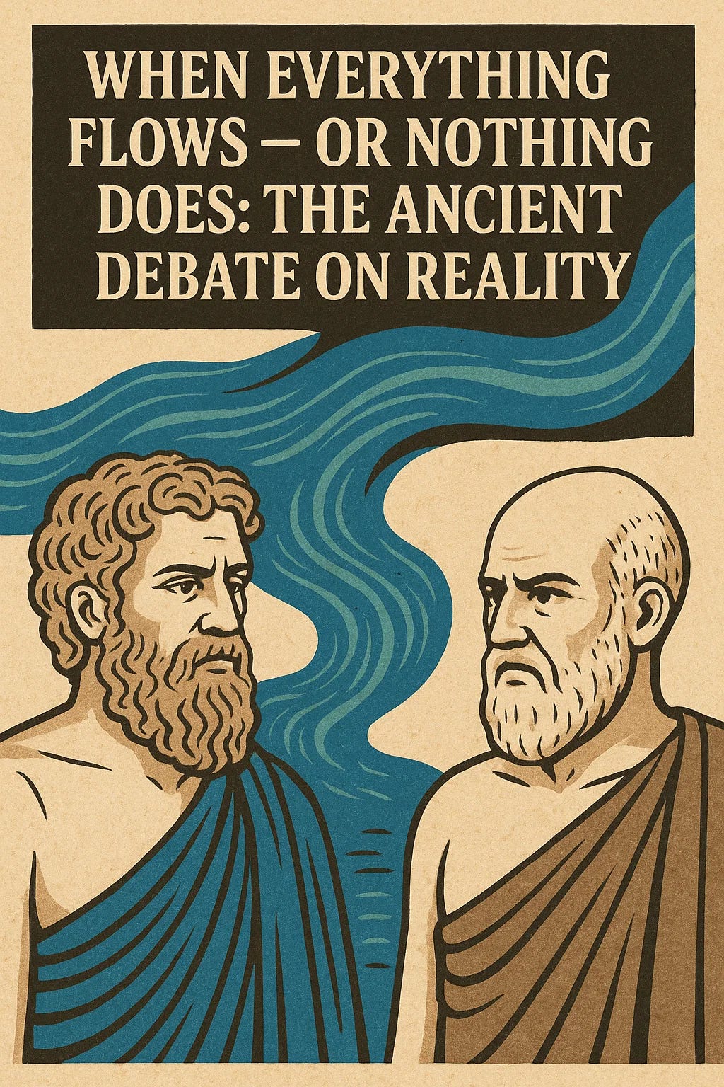 When Everything Flows — or Nothing Does: The Ancient Debate That Still Rules Your Life | by Onur ...