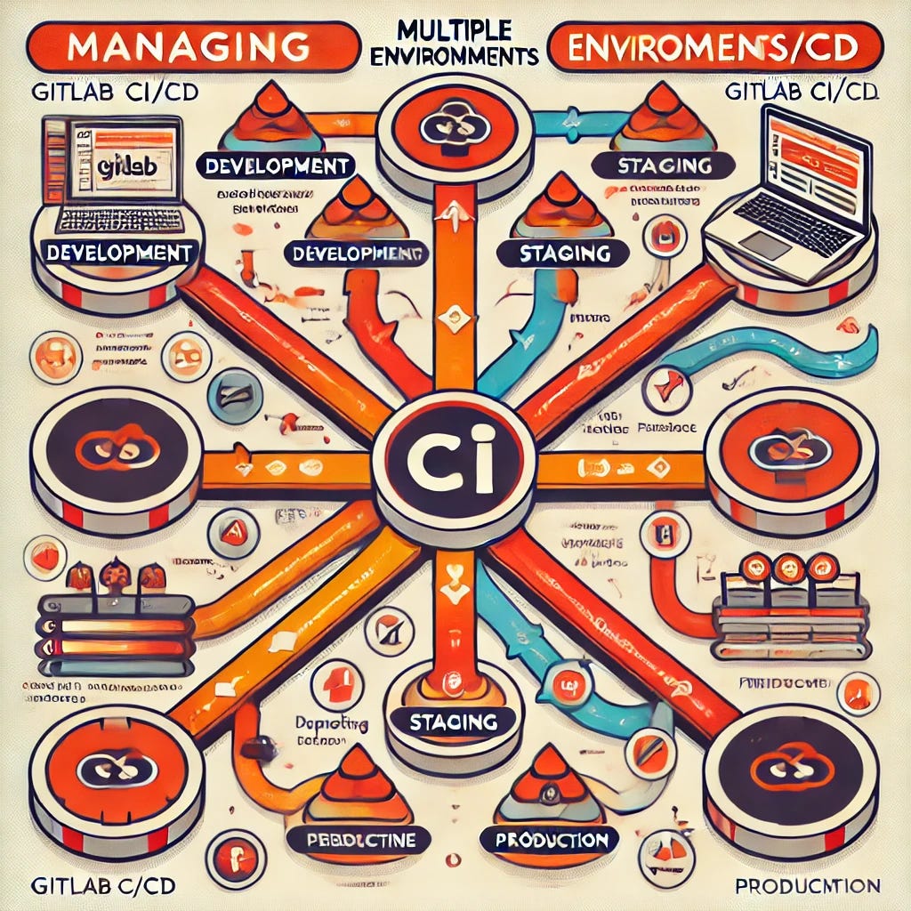🔨 Day 13: Managing Multiple Environments in GitLab CI/CD | by Vinoth ... 🔨 Day 13: Managing Multiple Environments in GitLab CI/CD | by Vinoth ...