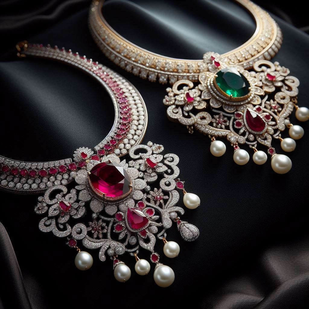 The Resplendent Craftsmanship of Jadtar Necklace Sets | by Monica ...