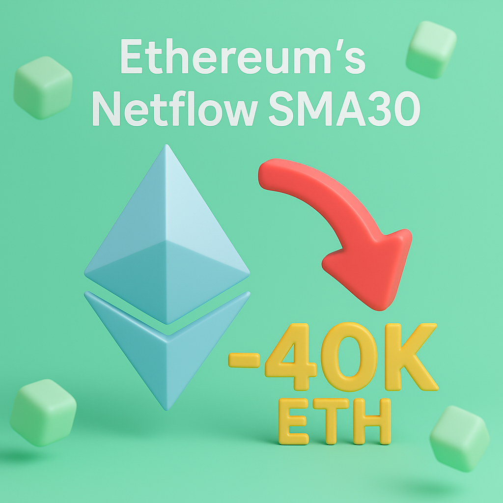 Ethereum’s Netflow SMA30 Hits -40K ETH — What This Means for the Market | by TrustScores | Aug ...