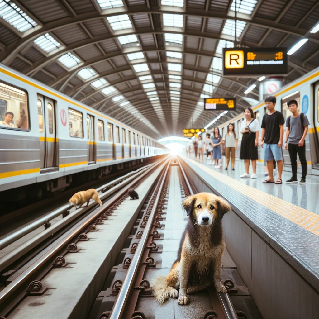 The Metro dog. This is a short story based on the news… | by Juan ...