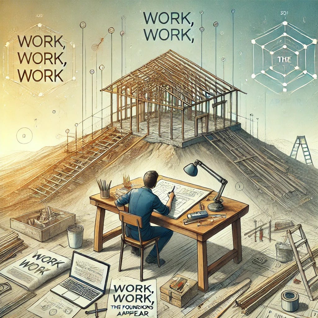 Work, Work, Work — the foundations will appear | by Sobanan | Jun, 2024 ...