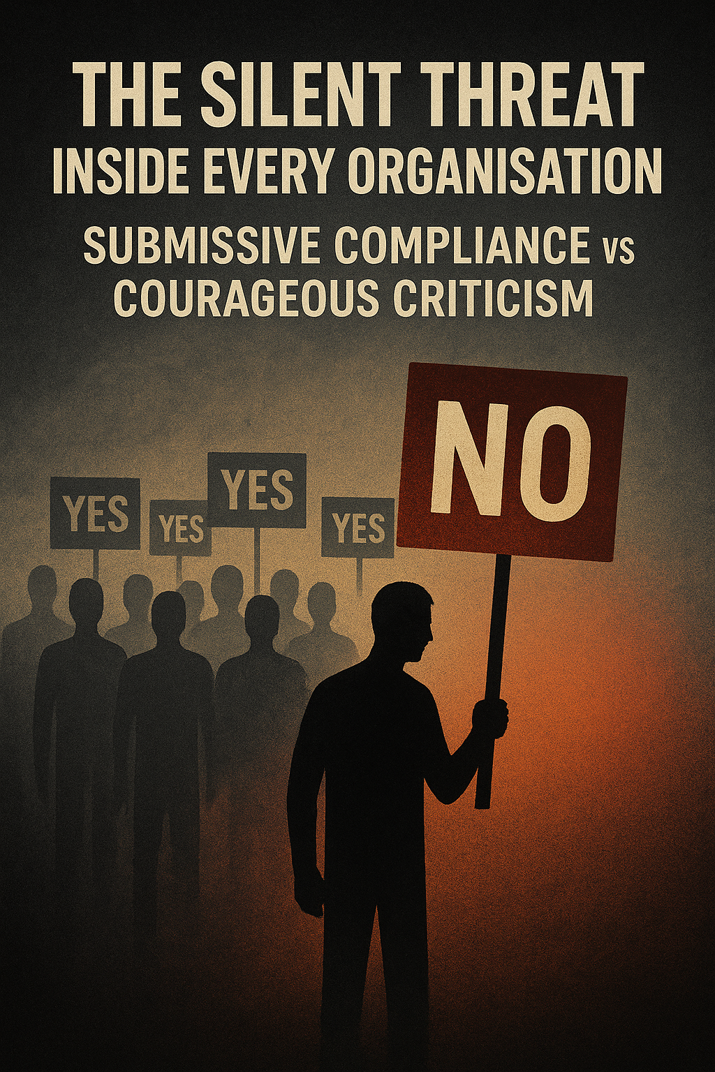 The Silent Threat Inside Every Organisation: Submissive Compliance vs Courageous Criticism. | by ...