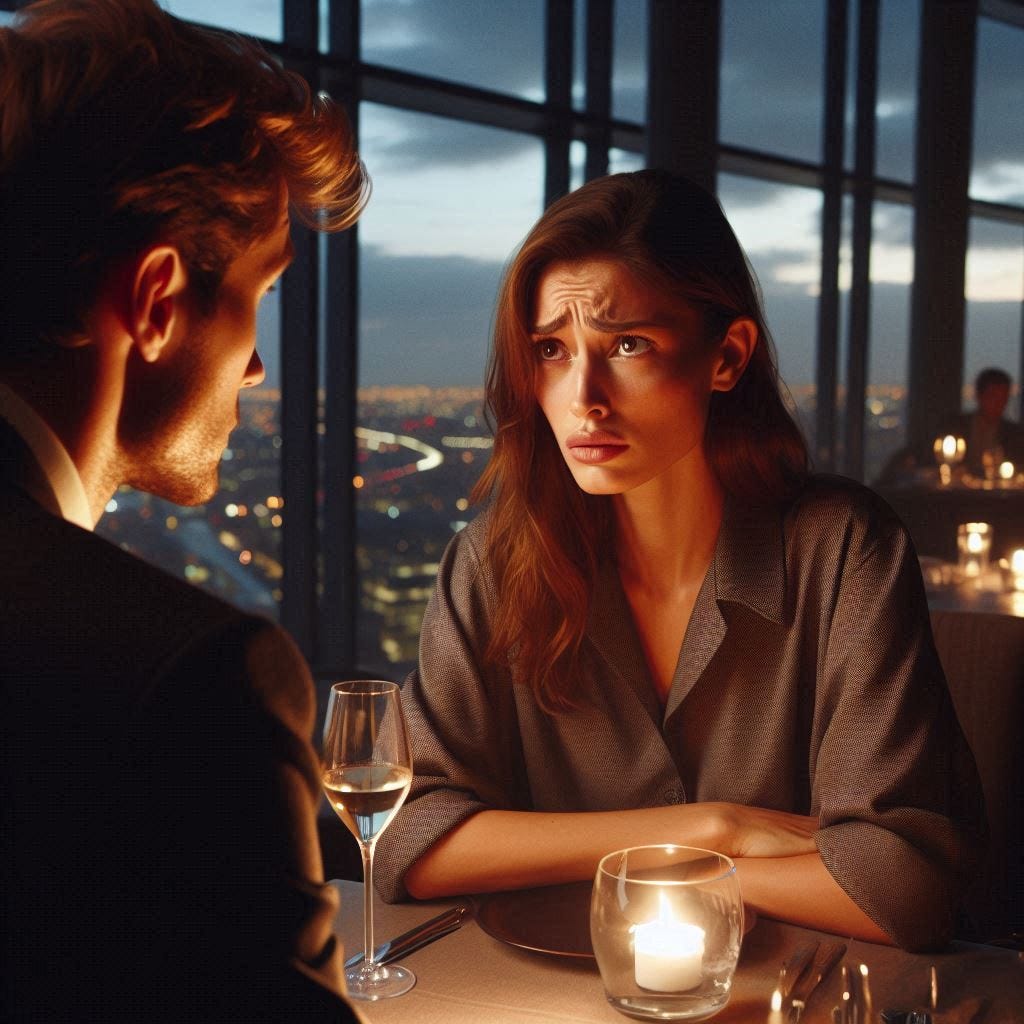 Dinner on the Top Floor. The Vignette Gazette Edition #42 | 👀… | by Brenda Arledge | Fiction ...