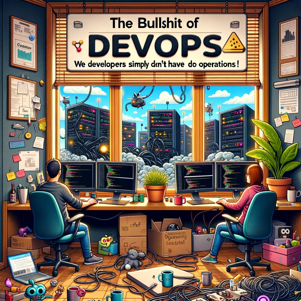 The Bullshit of Devops, We Developers Simply Don’t Want to Do ...