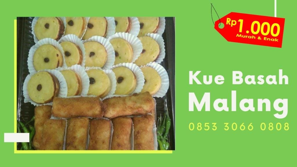 [GRATIS ONGKIR 0853 3066 0808] Toko Kue Basah Malang Toko Kue ...
