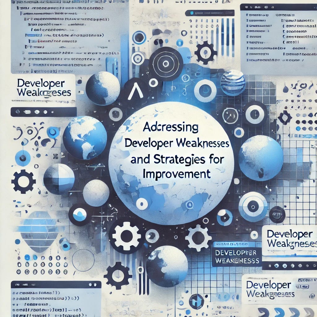 Addressing Common Developer Weaknesses and Strategies for Improvement ...