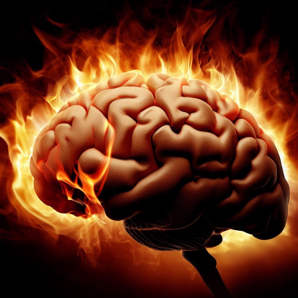 Brain on fire | by Dr. Victor Bodo | Medium