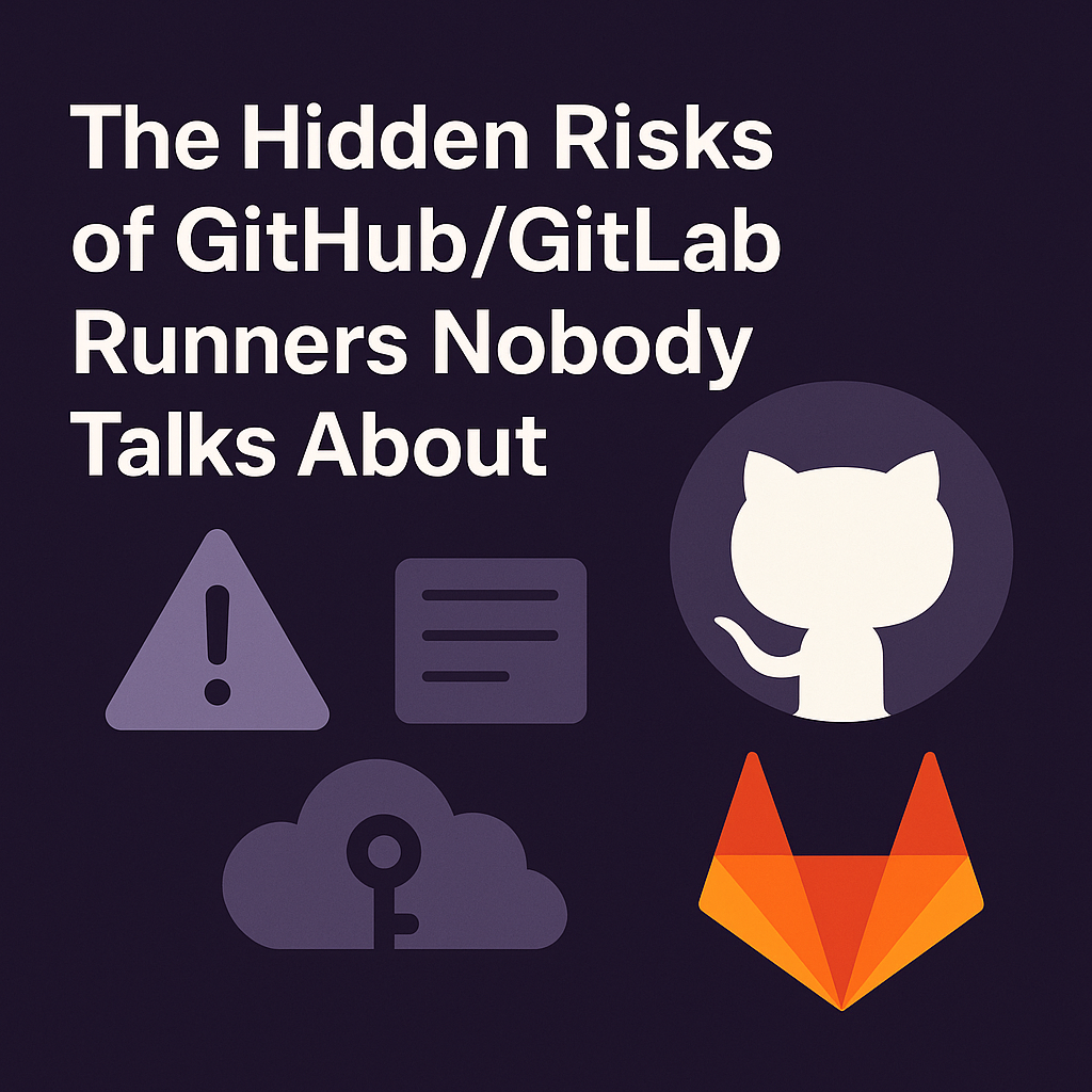 The Hidden Risks of GitHub & GitLab Runners — And How to Lock Them Down | Medium