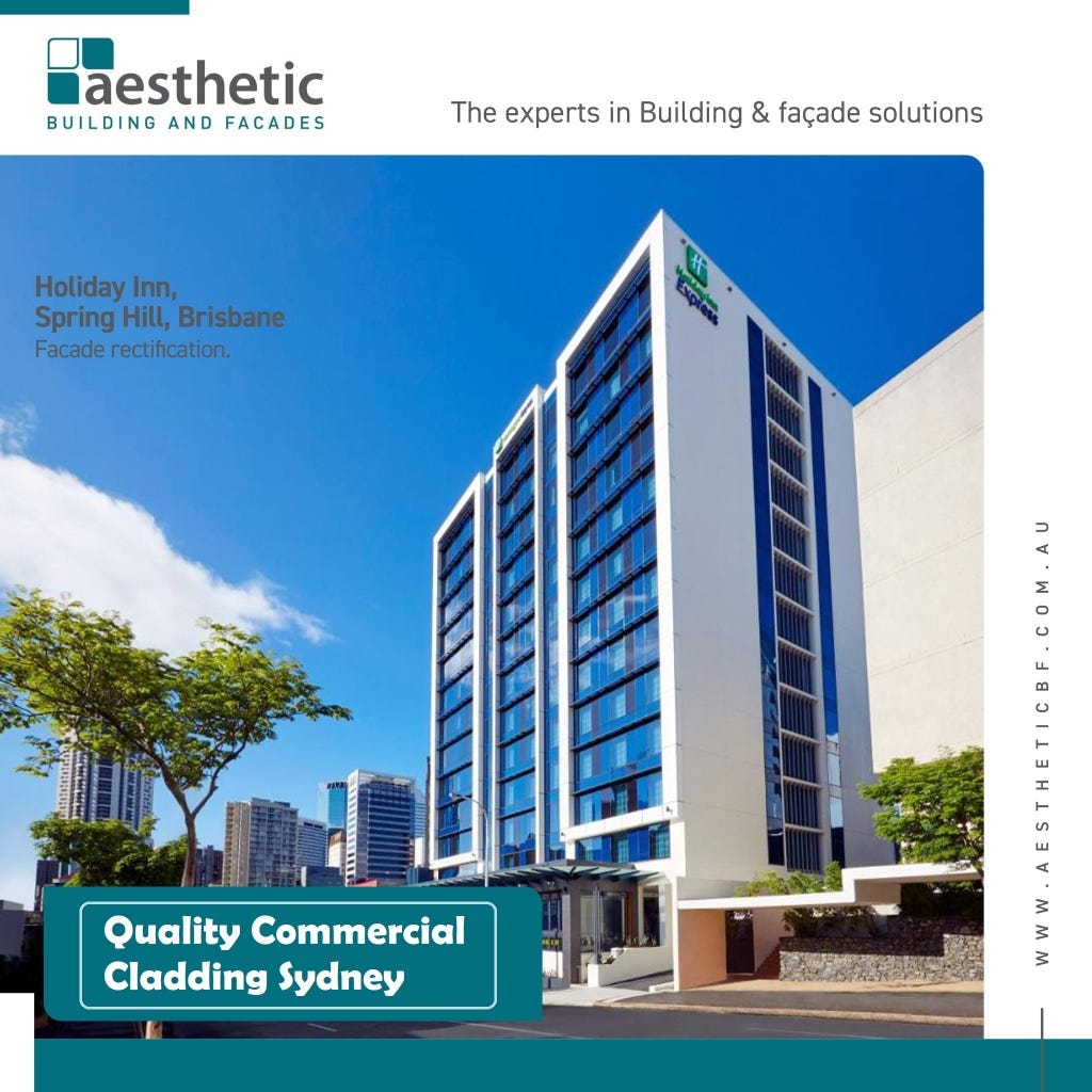 Quality Commercial Cladding Sydney | by Aestheticbuildingandfacades ...