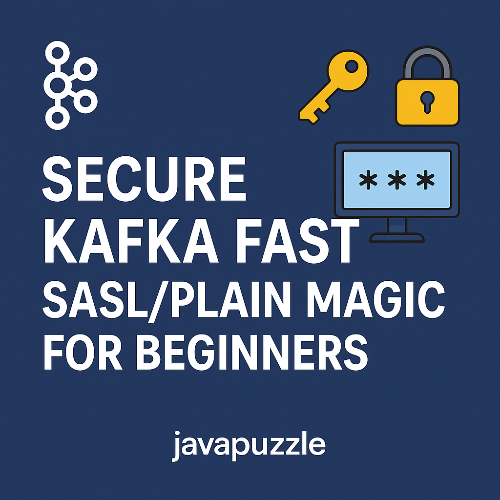 Secure Kafka Fast: SASL/PLAIN Magic for Beginners | by Java Puzzle ...
