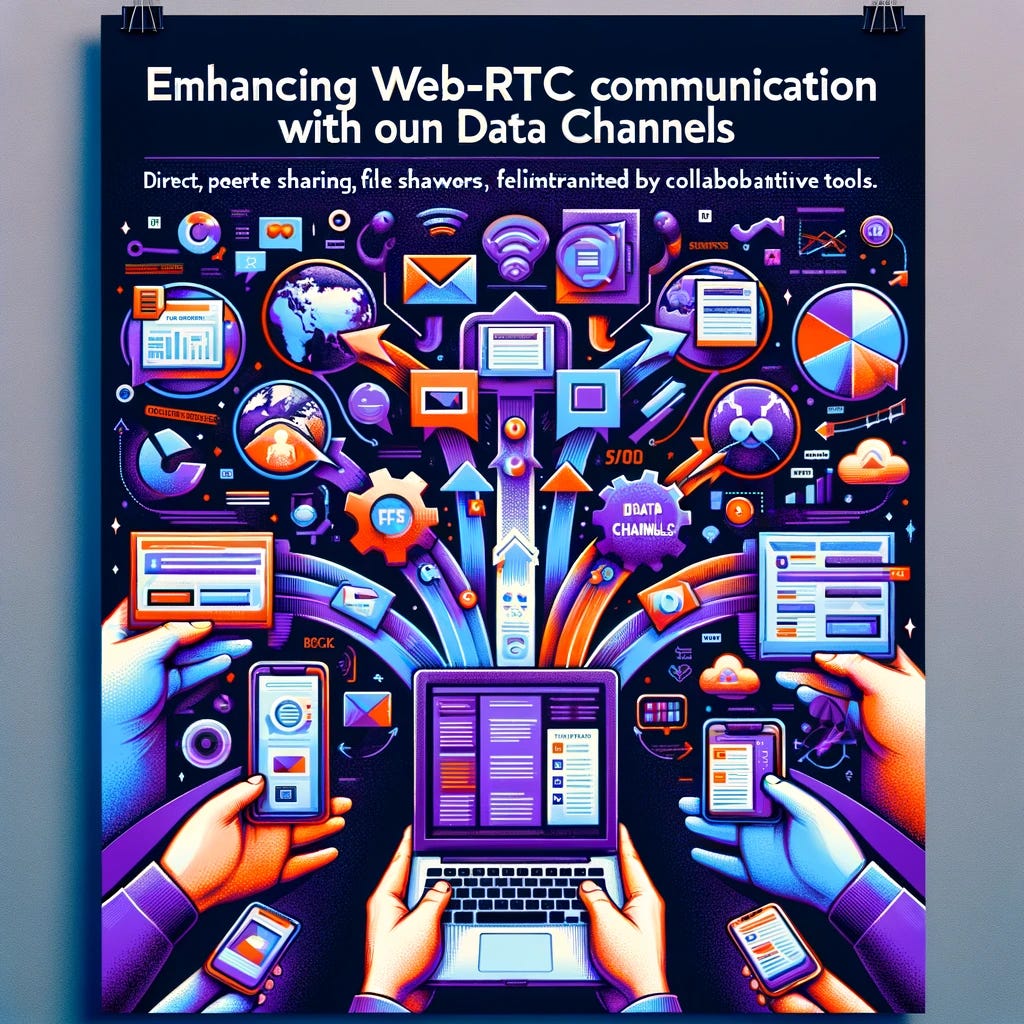Enhancing WebRTC Communication with Data Channels | by Yurisbel Jimenez | Medium