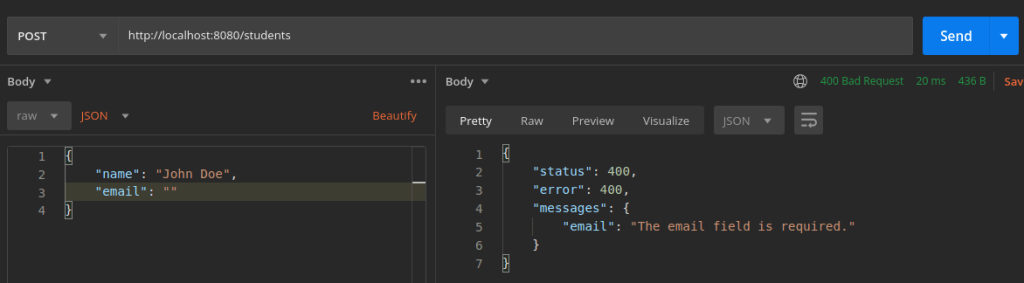 How to Create RESTful API For CRUD Application in CodeIgniter 4 | by ...