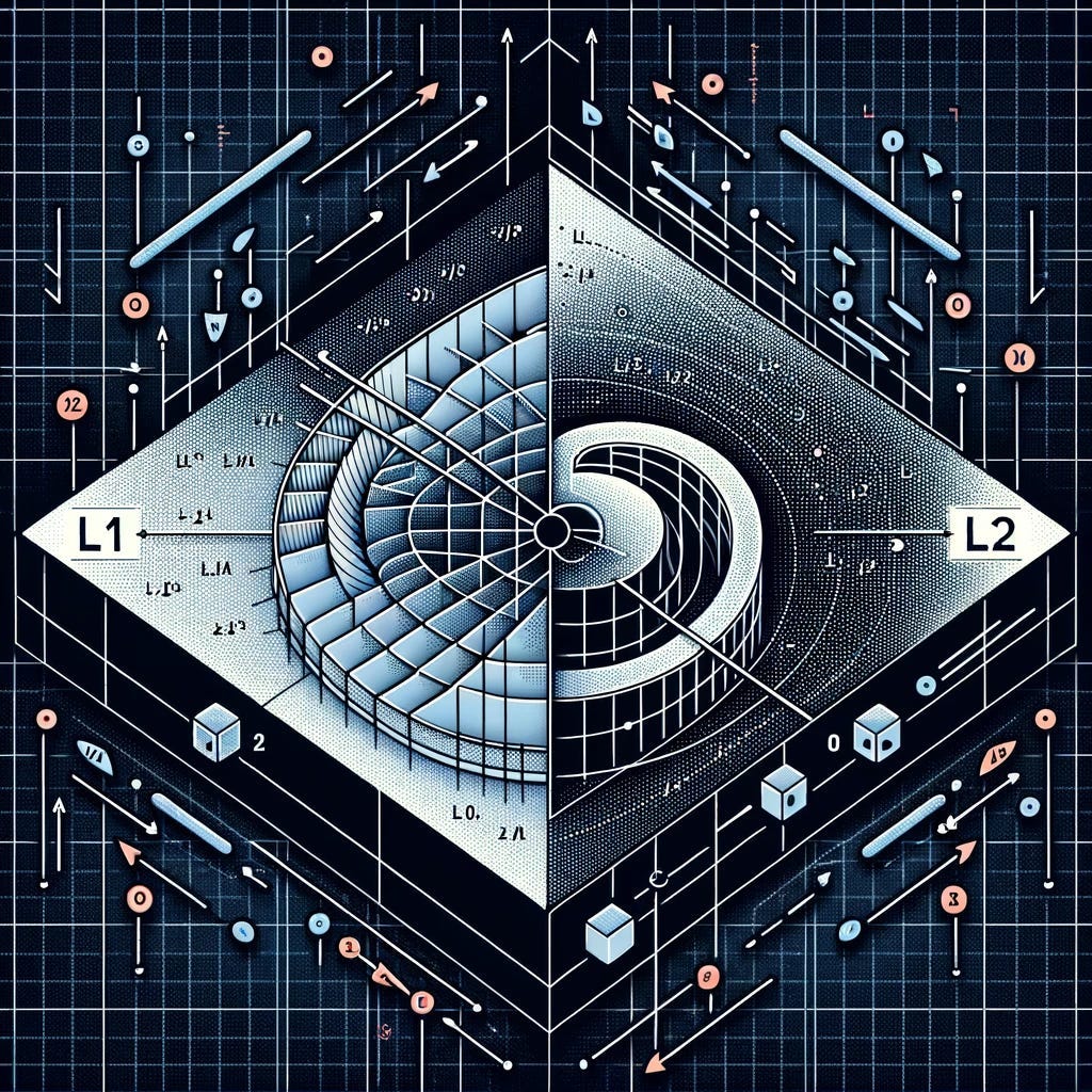 Explaining L1 and L2 regularization in machine learning | by Fernando ...