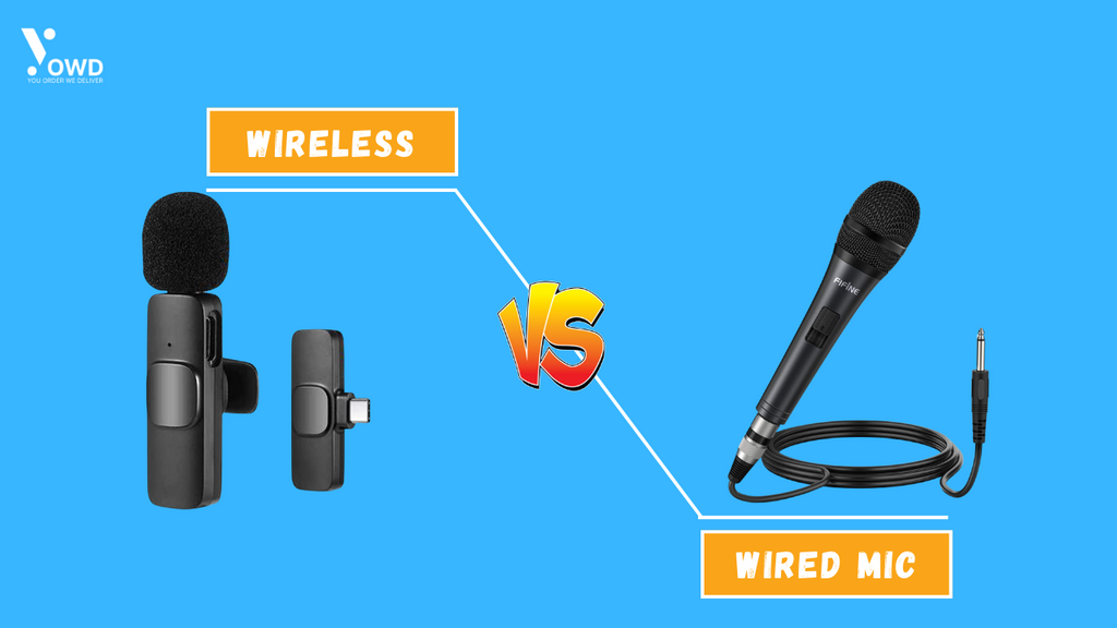 What’s Better: Wireless vs Wired Mic | by YOWD | Medium