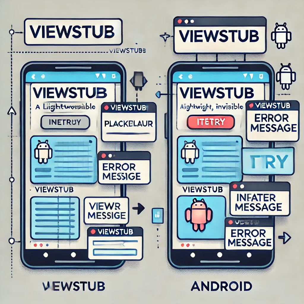 Understanding ViewStub in Android | by Sandeep Kella | Dec, 2024 | Medium