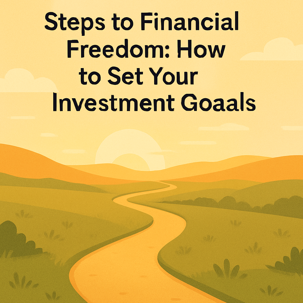 Steps to Financial Freedom: How to Define Your Investment Goals | by A ...