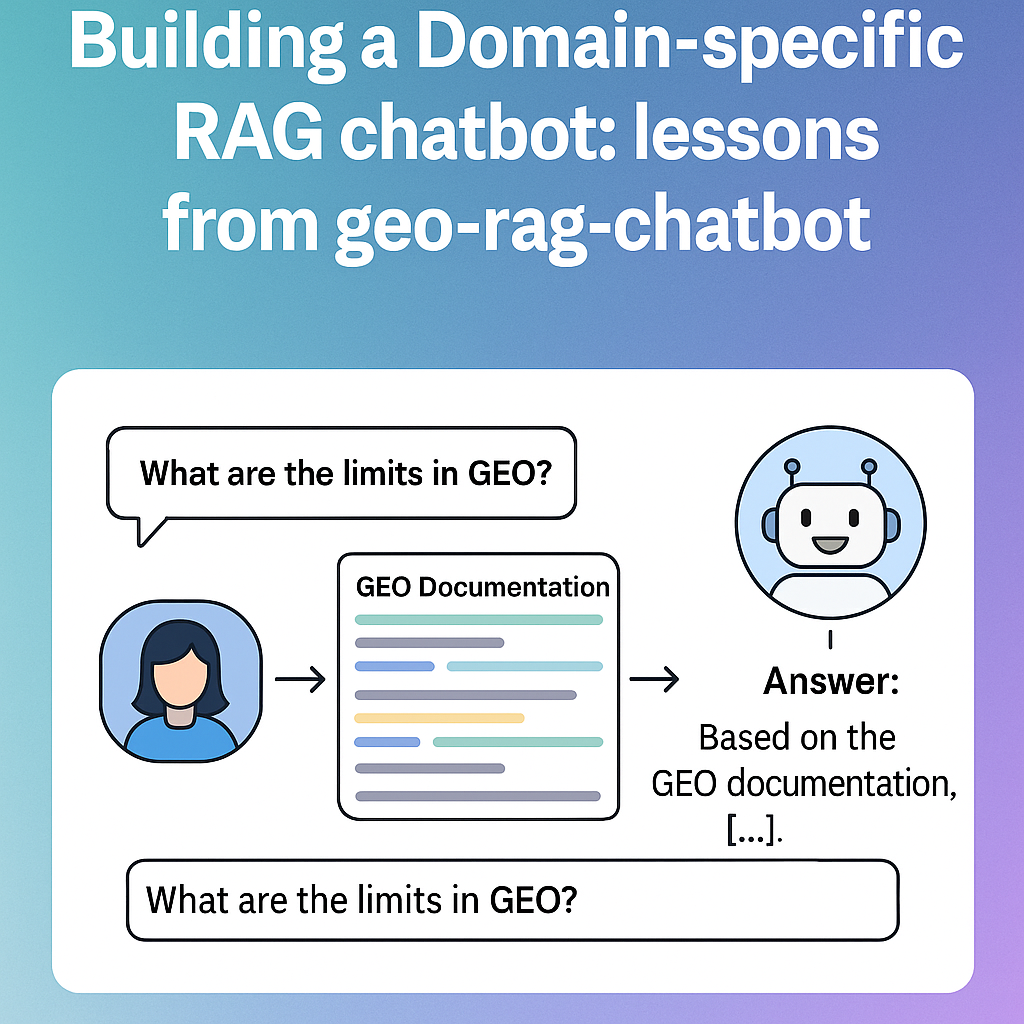 Building a Domain-specific RAG chatbot: lessons from geo-rag-chatbot | by Haocheng Lin | Medium