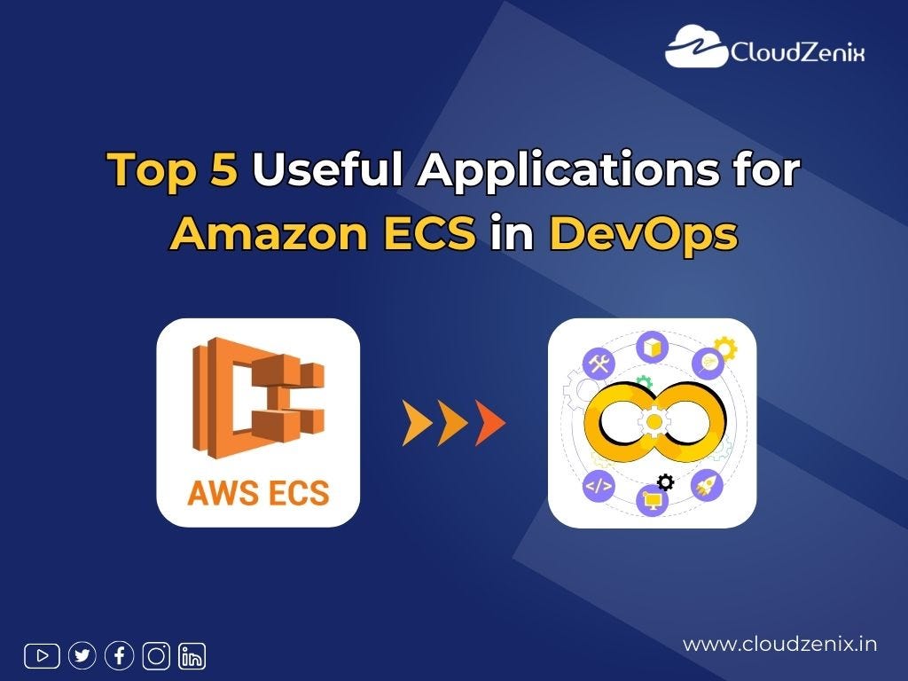 Top 5 Useful Applications for Amazon ECS in DevOps | by Cloudzenix In ...