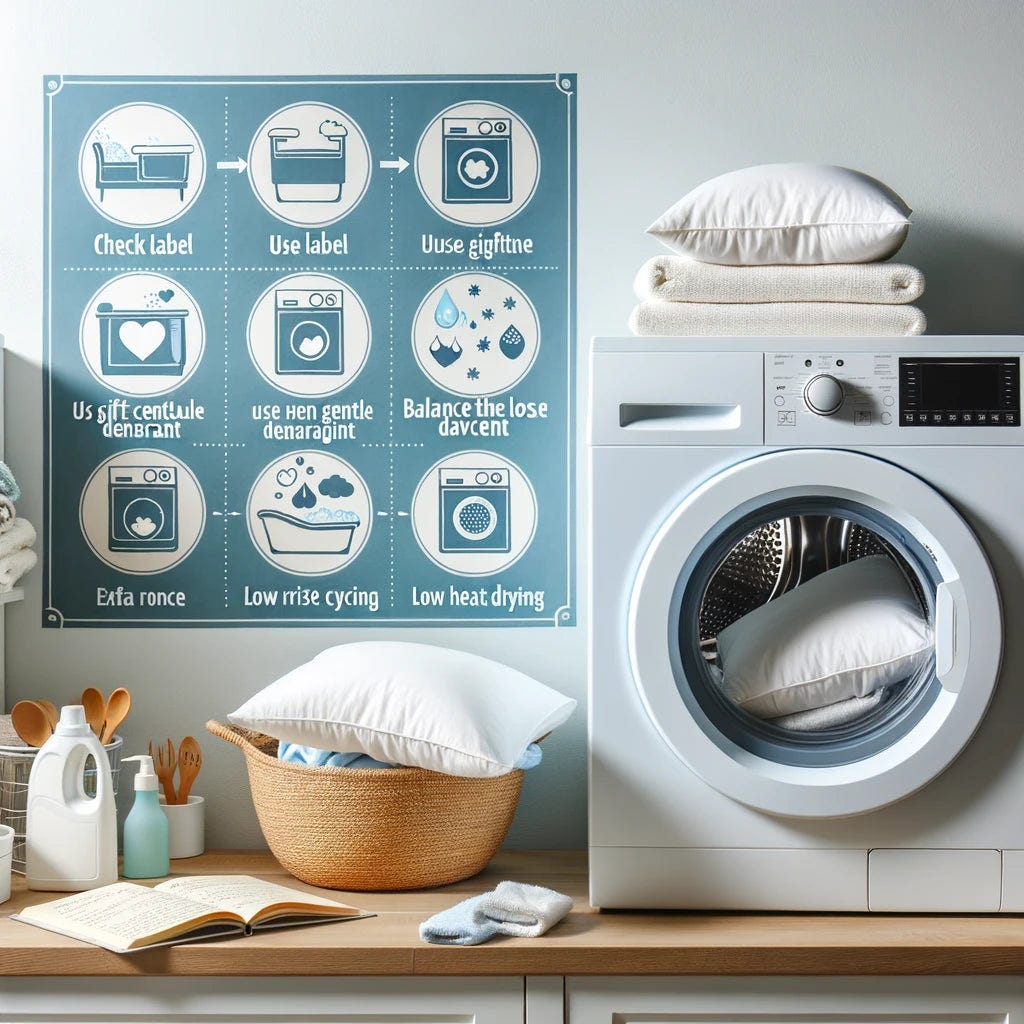 How to Wash Pillows the Right Way | by Mattress To Door | Jan, 2024 ...