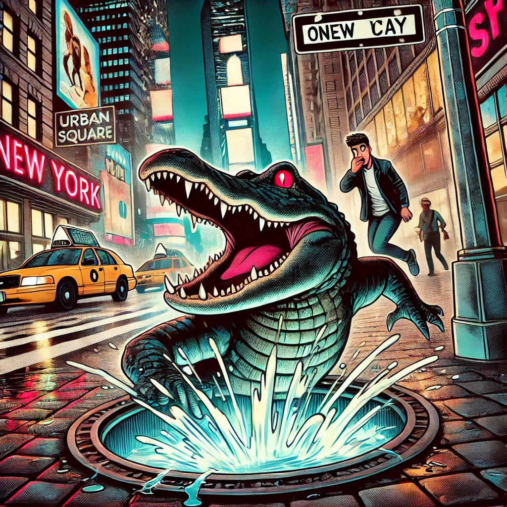 NYC Sewer Gators: The Urban Legand That Refuses to Die (Because its ...