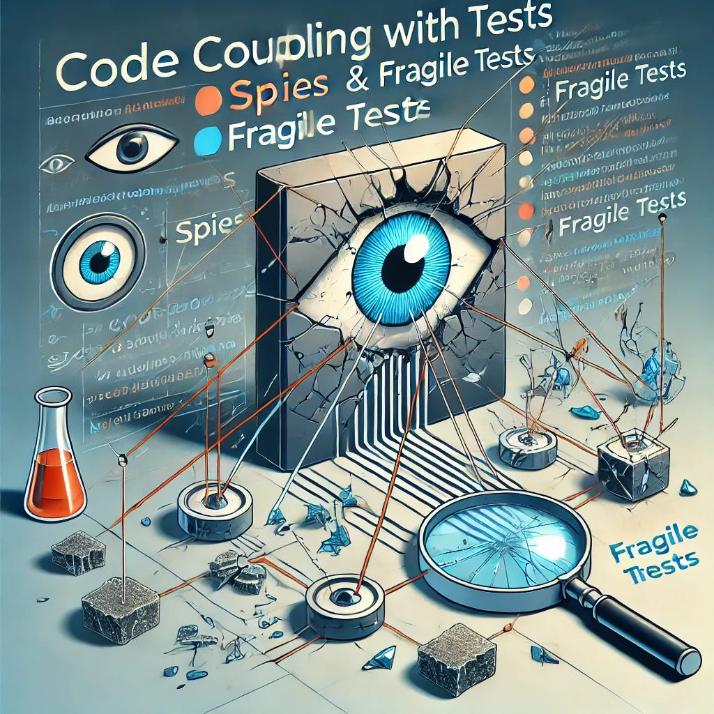 The Coupling of Code to Tests: Understanding the Impact of Spies and ...