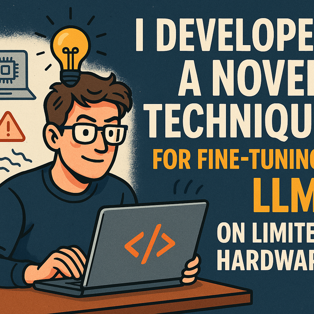 I Developed a Novel Technique for Fine-Tuning LLMs on Limited Hardware ...