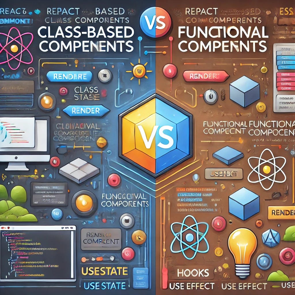 Episode 8: React Class-Based Components vs Functional Components | by Abhijit Gore | Dec, 2024 ...