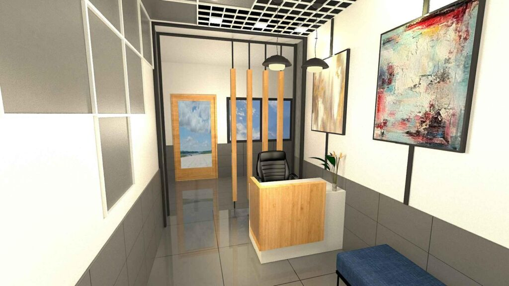 Elevate Your Business Image with Stencil Interio’s Reception Area ...