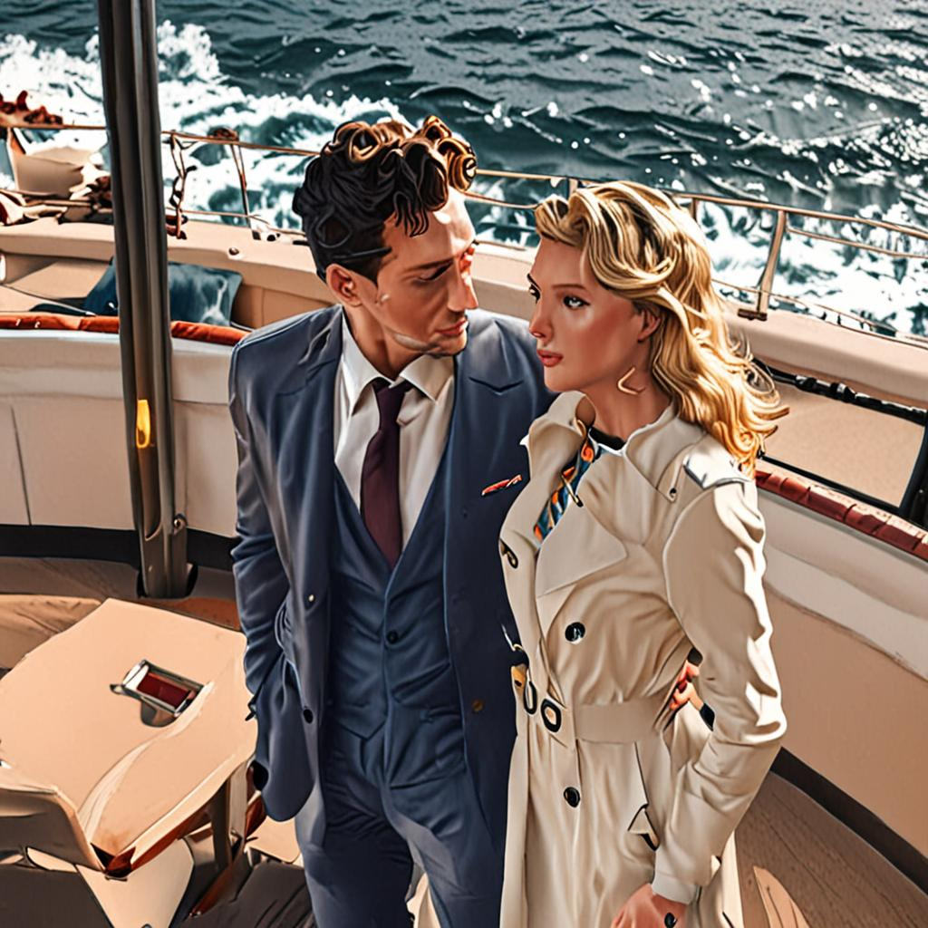 Companions On The Sea. On a luxurious cruise ship sailing… | by ...