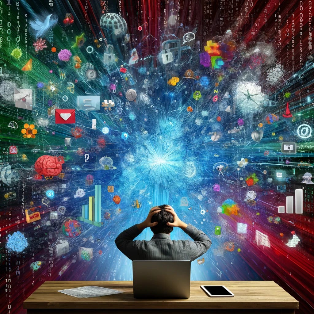 Is More Information Making Us Dumber? Navigating the Digital Overload | by Julia Bacelar | Jun ...
