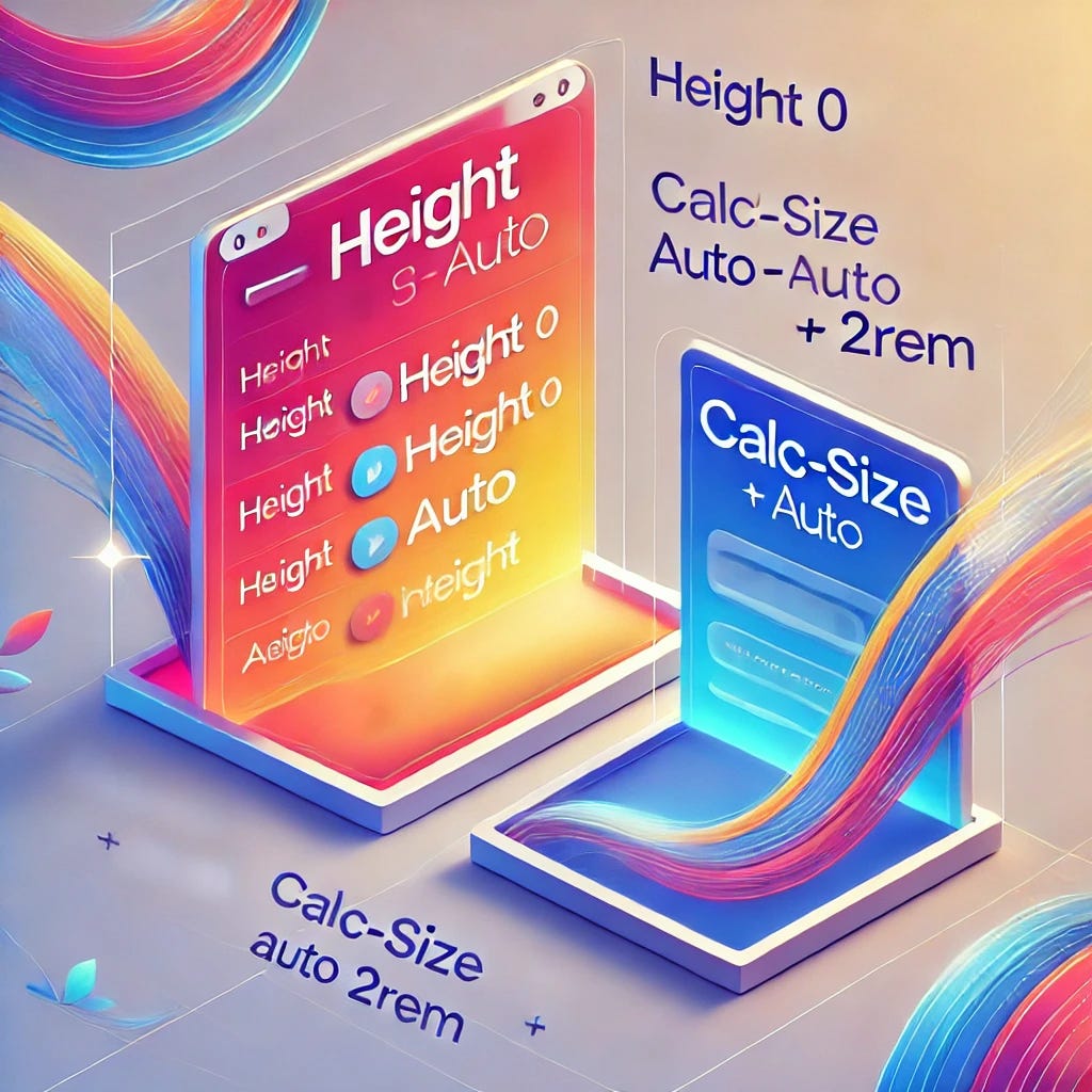 Animate and Do Math on CSS Properties with interpolate-size and calc-size | by M Business ...