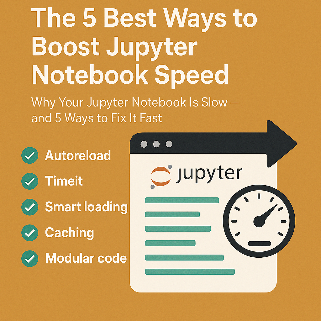 The 5 Best Ways to Boost Jupyter Notebook Speed | by Jaume Boguñá | Python in Plain English