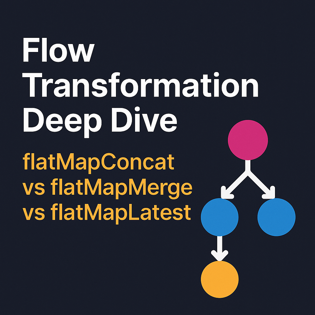 Day 9: Flow Transformation Deep Dive — flatMapConcat vs flatMapMerge vs ...