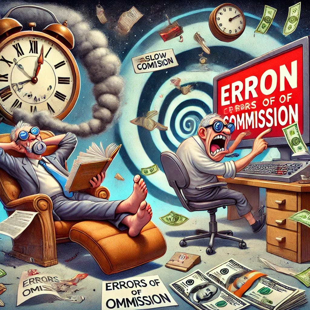 Omission Vs Commission. Errors of omission are missed actions… | by ...