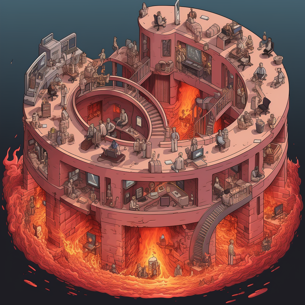 Dante’s Code Hell Inferno: the Nine Layers | by Adrian Nenu 😺 ...
