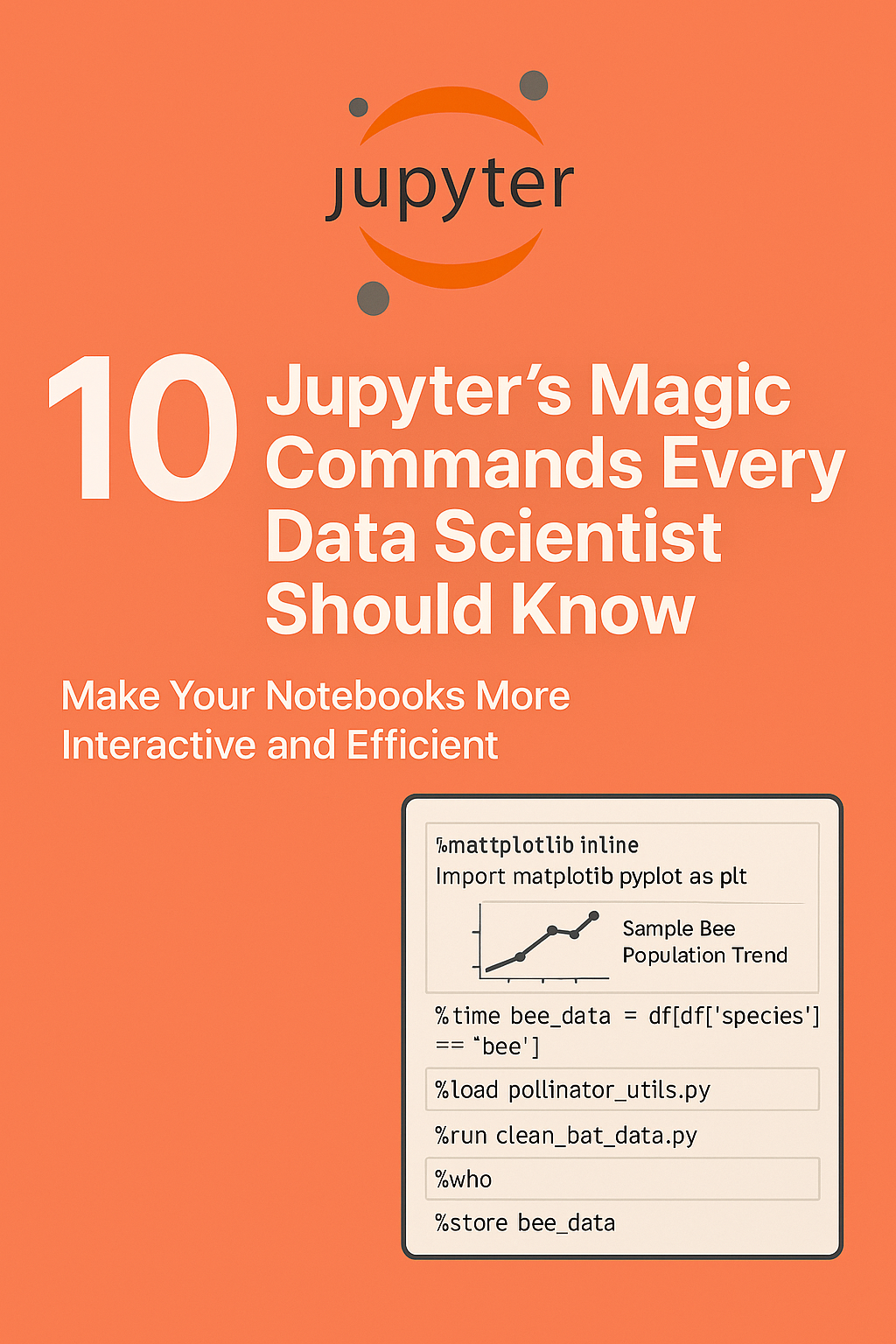 10 Jupyter’s Magic Commands Every Data Scientist Should Know | by Jaume Boguñá | Data Science ...