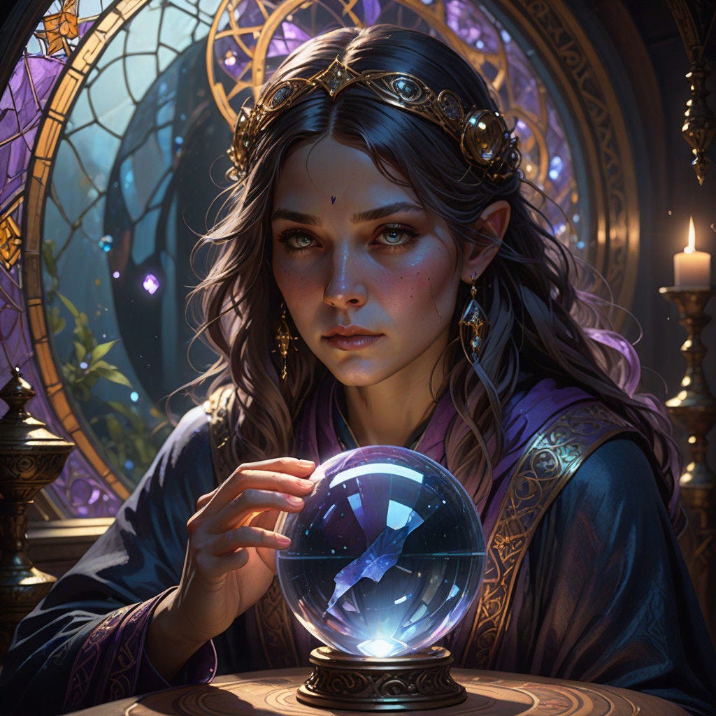 The Paranormal: Crystal Gazing — Secrets of Ancient Divination | by C ...