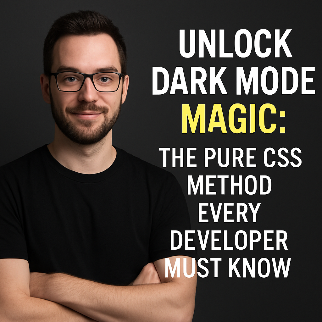 “Unlock Dark Mode Magic: The Pure CSS Method Every Developer Must Know ...