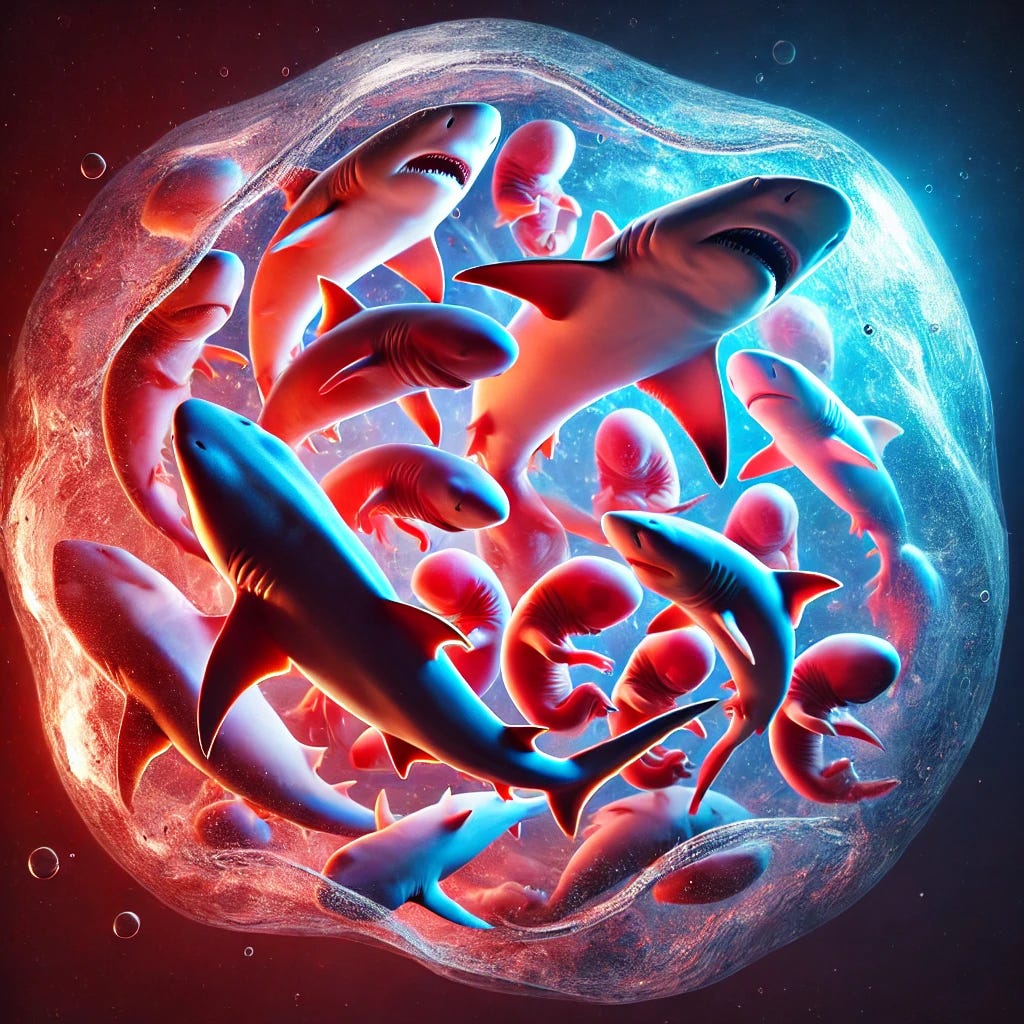 Baby Sharks Eat Each Other in the Womb to Survive | Did You Know…Short ...