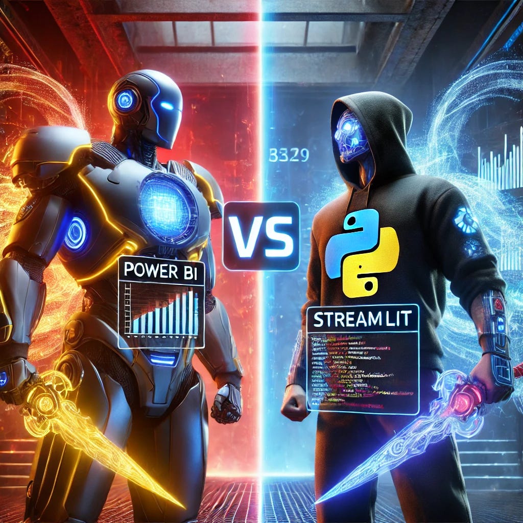 Streamlit vs. Power BI: Allies, not Adversaries | by Neil Blyth | Medium