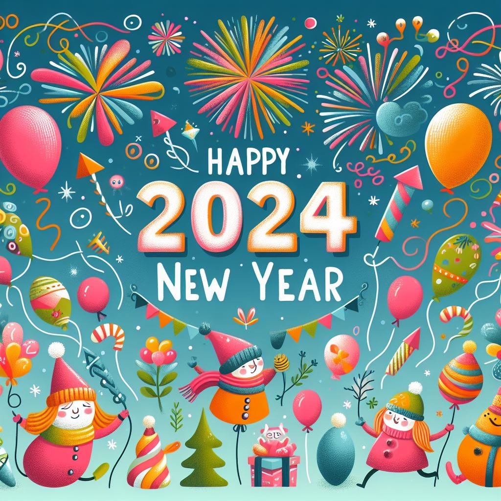 แจก prompt สวัสดีปีใหม่ 2024. ใกล้จะถึงเทศกาลปีใหม่… | by Wiz | G-Able | Medium