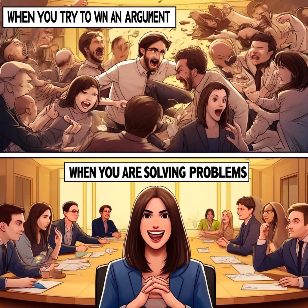Winning Arguments vs. Solving Problems: The Product Manager’s Conundrum ...